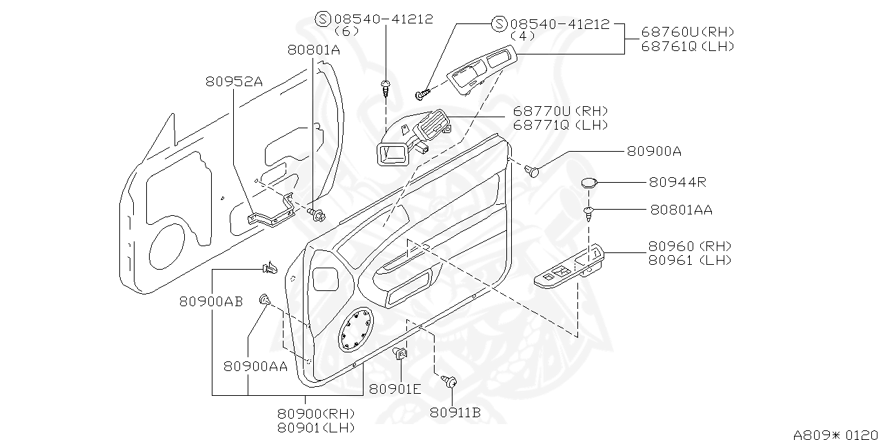 01554-00181 - Nissan - Clip - Nengun Performance