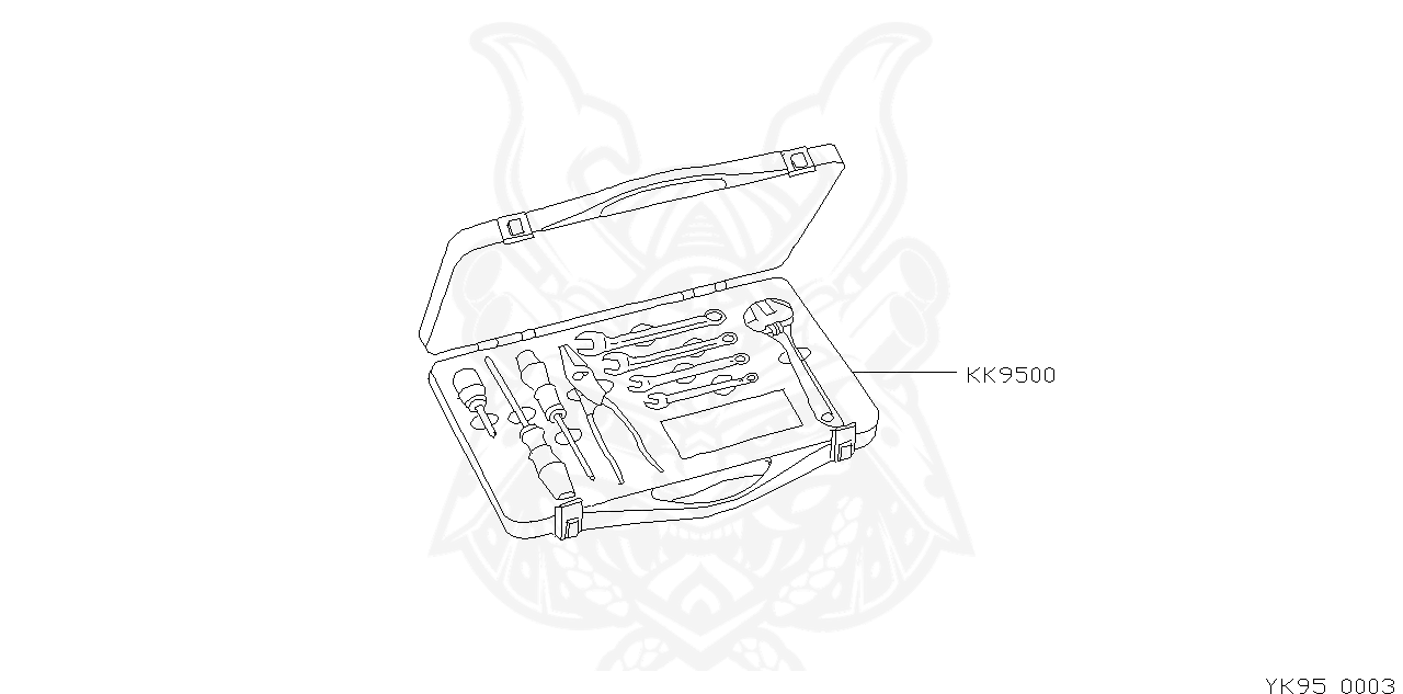 J9501-01B00 - Nissan - Tool Set - Nengun Performance