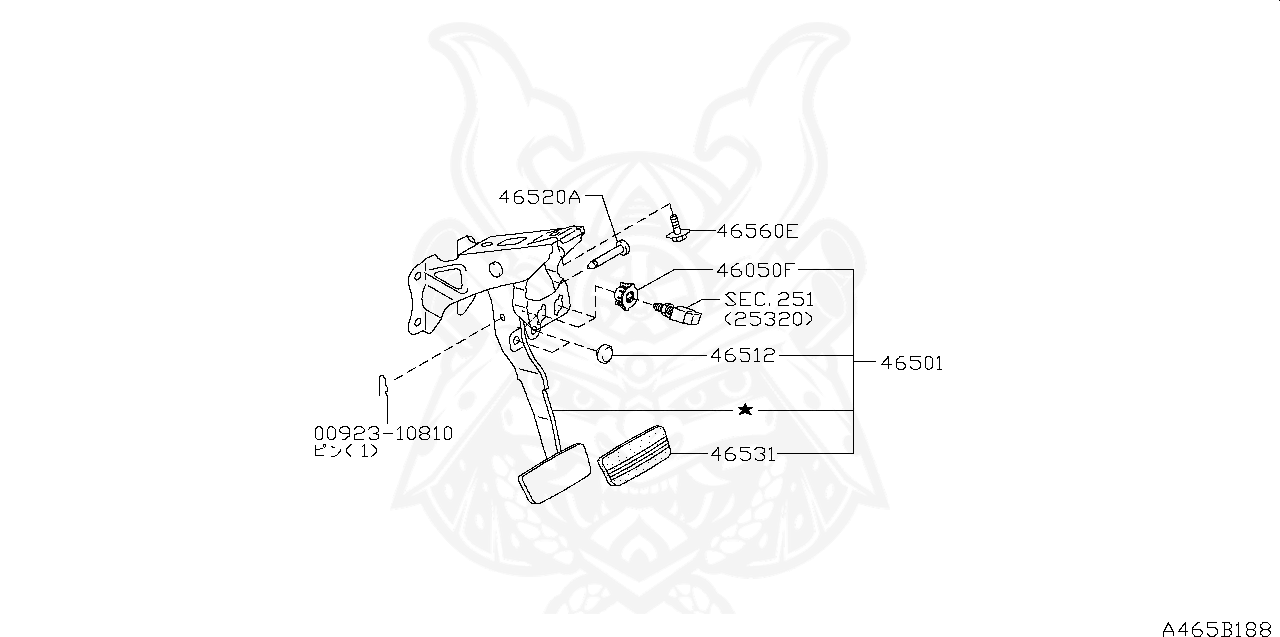 25320-4M405 - Nissan - Clip - Nengun Performance