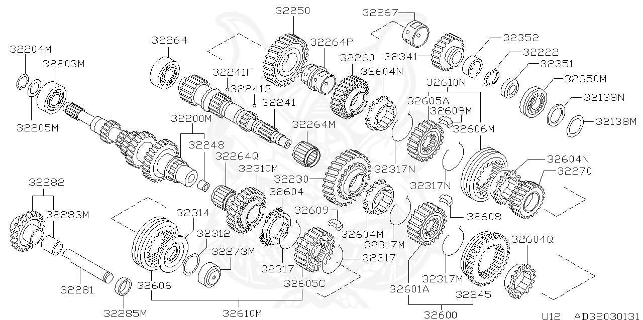 32603-73200 - Nissan - Ring, Synchronizer - Nengun Performance