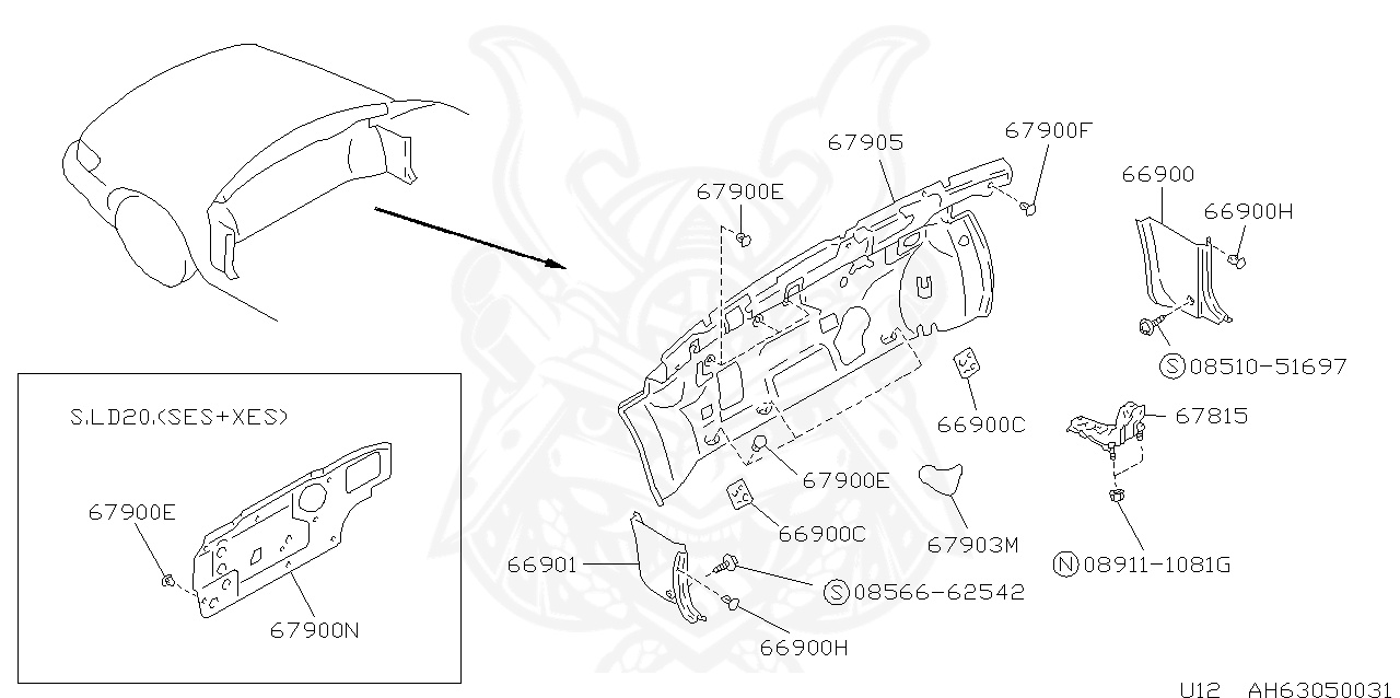 01553-05321 - Nissan - Clip - Nengun Performance