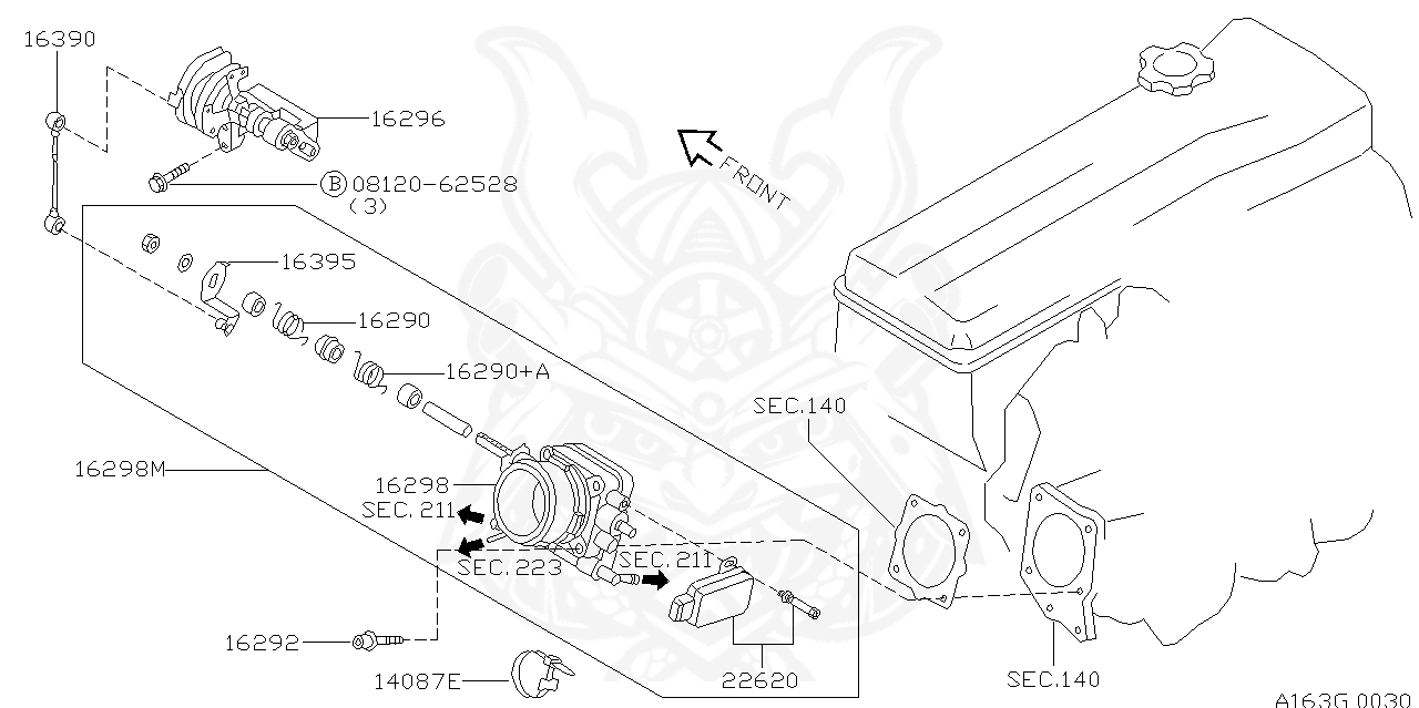24346-79981 - Nissan - Fitting, Connect - Nengun Performance