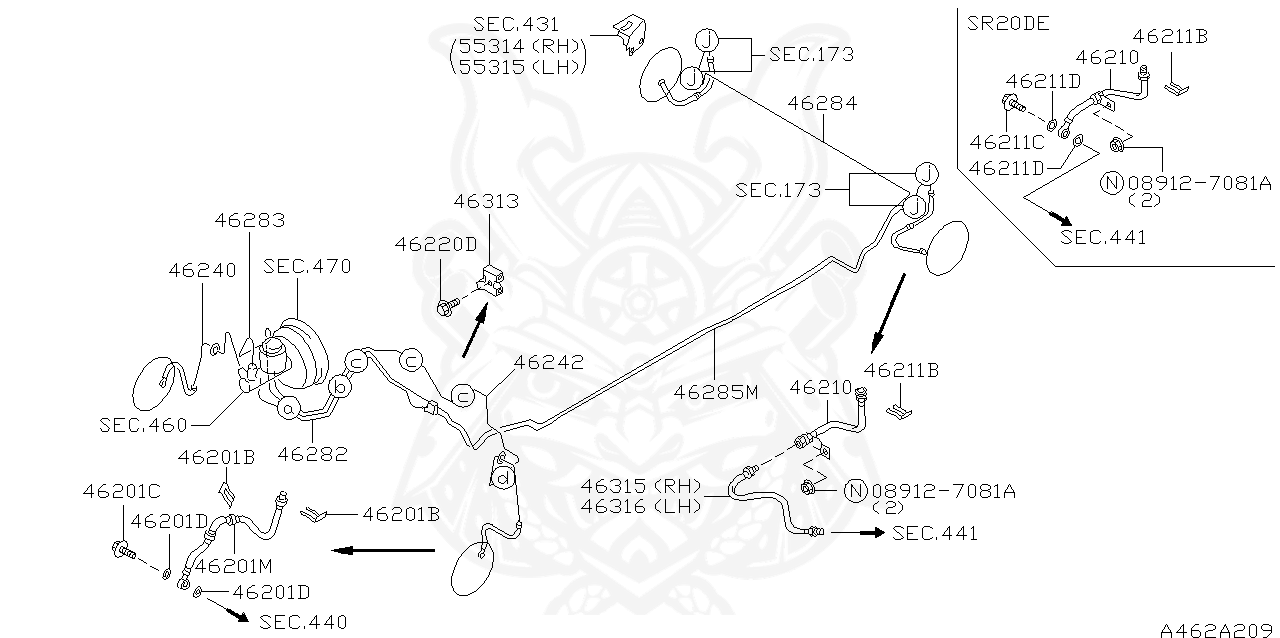 46237-A4600 - Nissan - Clutch Gasket - Nengun Performance