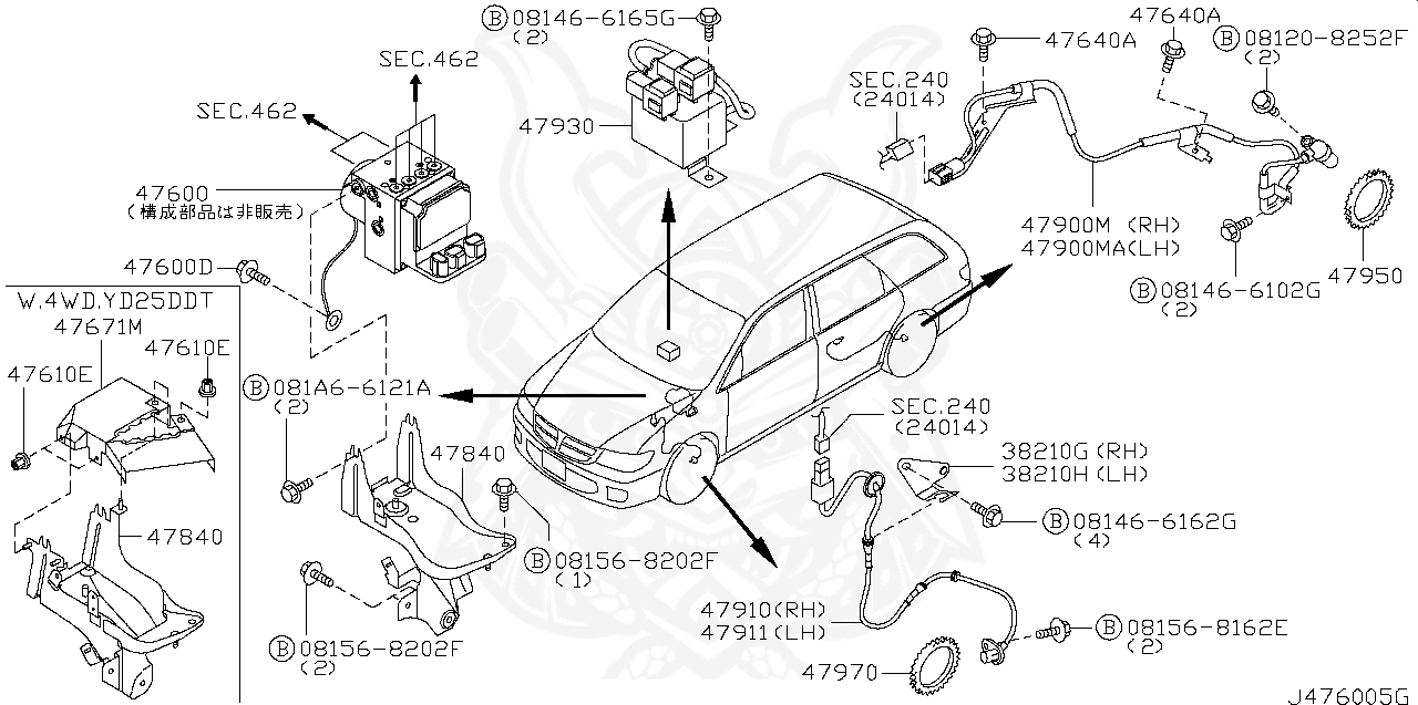 01553-05131 - Nissan - Bolt - Nengun Performance