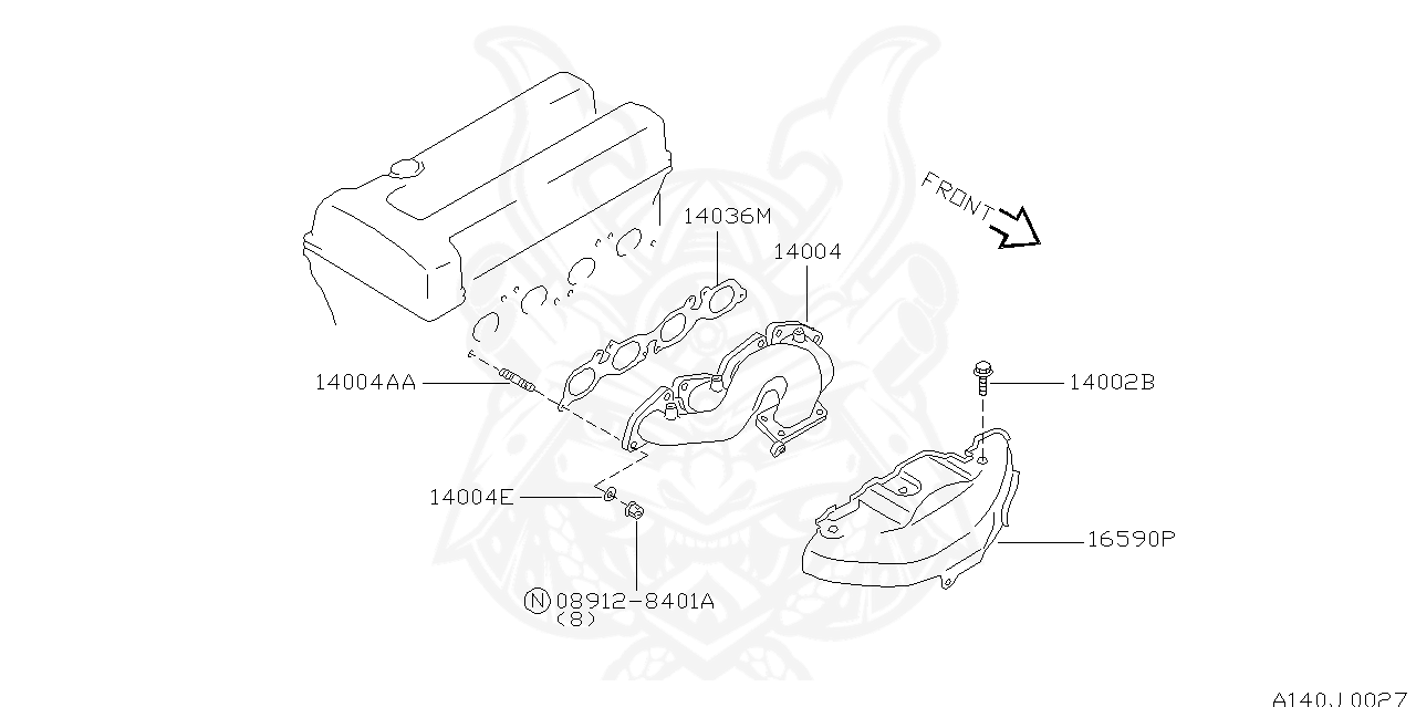 14037-42L02 - Nissan - Yoke, Manifold - Nengun Performance