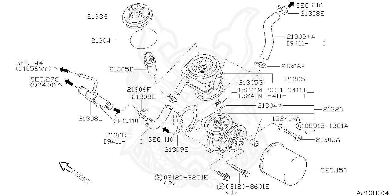 16439-17B00 - Nissan - Clip - Nengun Performance
