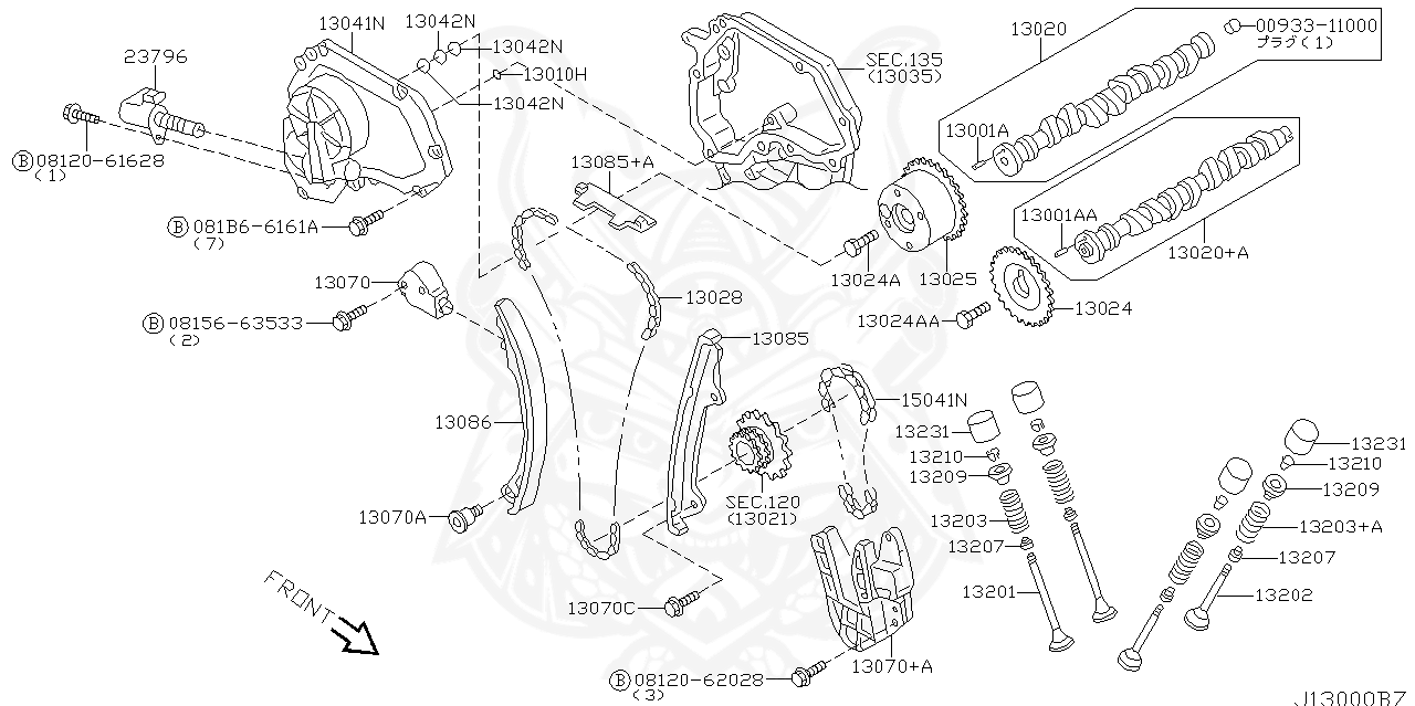13207-84A00 - Nissan - Seal, Oil Valve - Nengun Performance