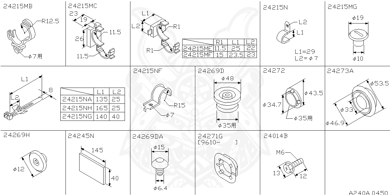 01658-01481 - Nissan - Plug, Blind - Nengun Performance