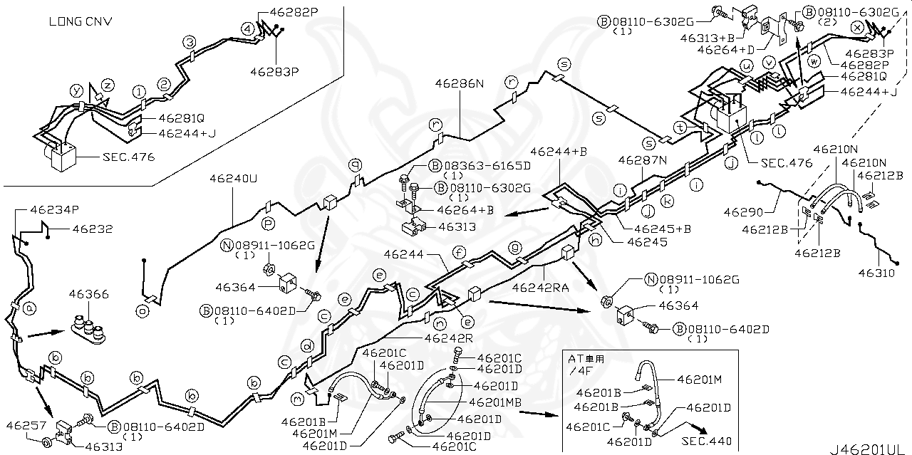 46237-A4600 - Nissan - Clutch Gasket - Nengun Performance