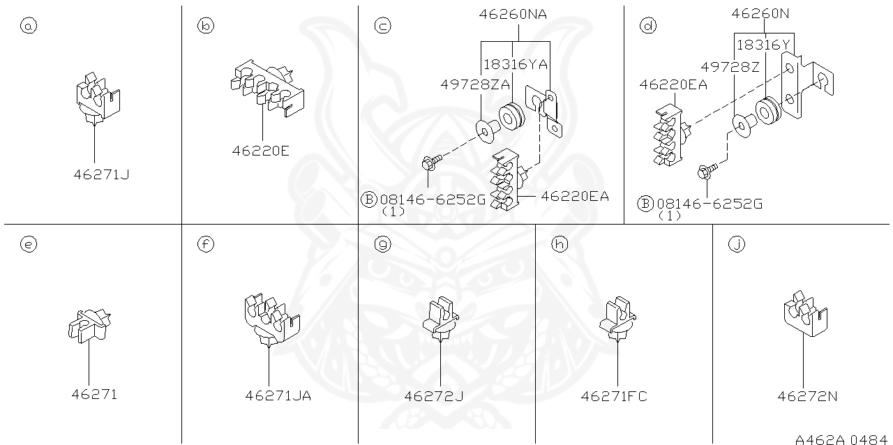 46271-01E03 - Nissan - Clip - Nengun Performance