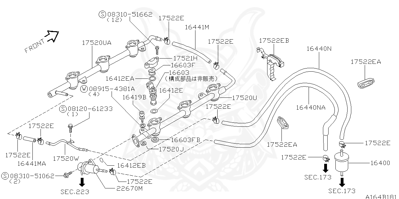 16618-10V10 - Nissan - Seal, O Ring - Nengun Performance