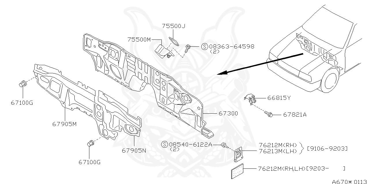 01553-05131 - Nissan - Bolt - Nengun Performance