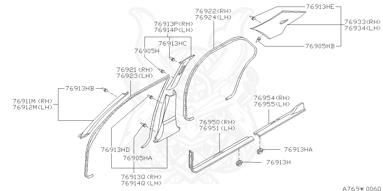 01554-00181 - Nissan - Clip - Nengun Performance