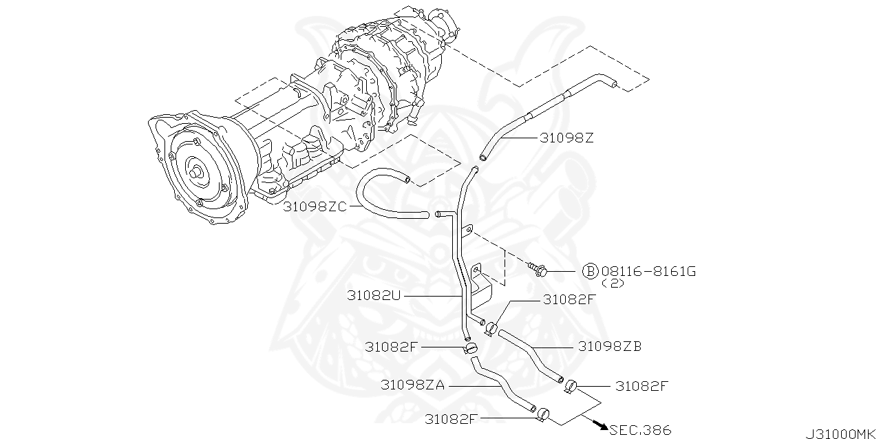 16439-N210A - Nissan - CLAMP-HOSE B - Nengun Performance