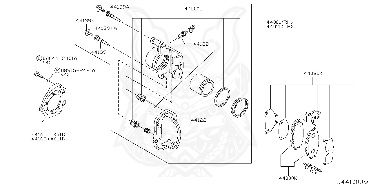 44140-N9500 - Nissan - Pin - Nengun Performance