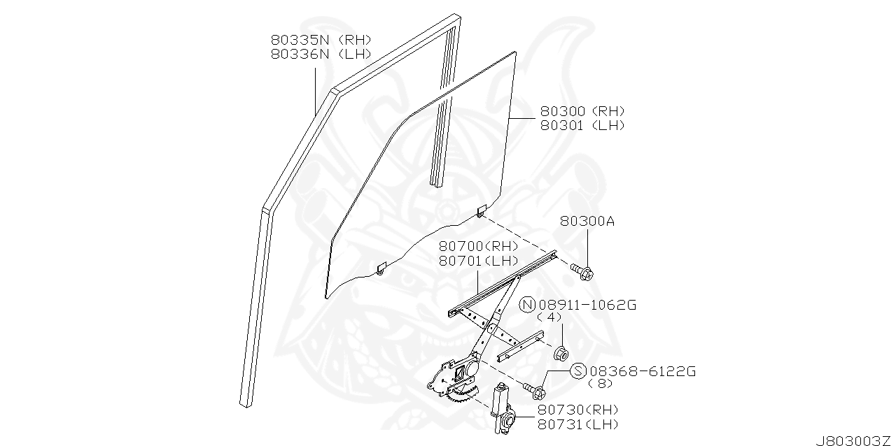 01125-03241 - Nissan - Bolt - Nengun Performance