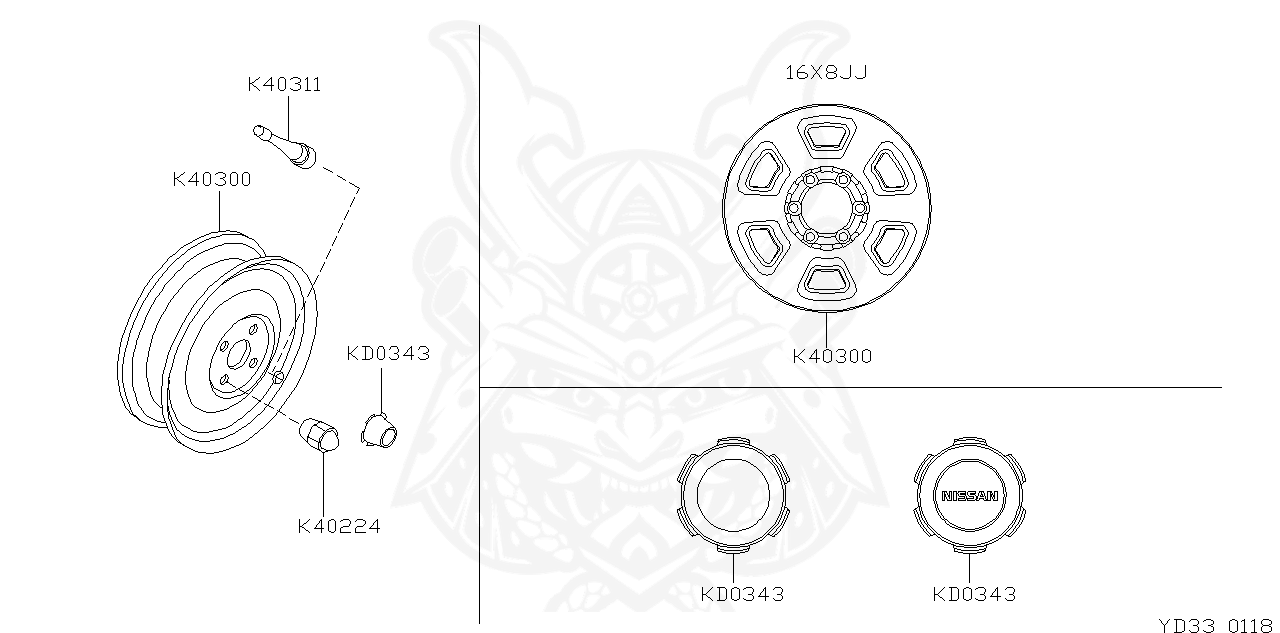 40311-60Y00 - Nissan - Valve, Air - Nengun Performance