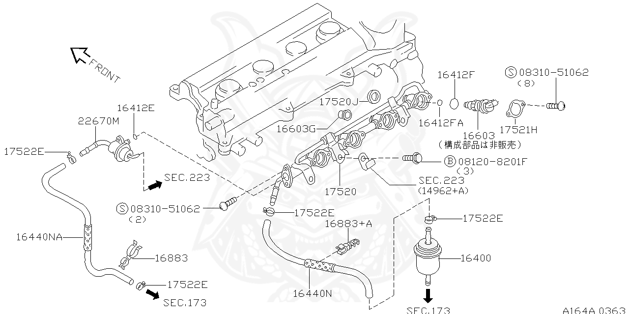 16618-10V10 - Nissan - Seal, O Ring - Nengun Performance