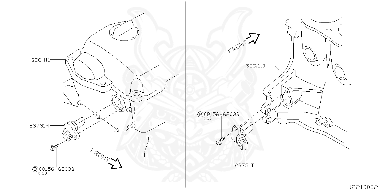 23731-4M500 - Nissan - Camshaft Position Sensor - Nengun Performance