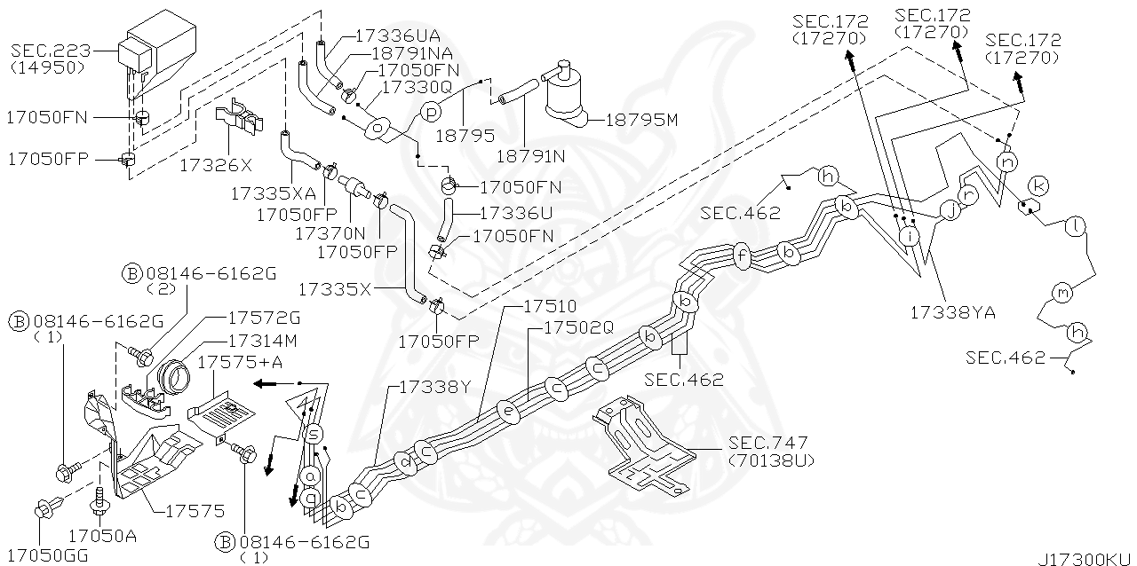 01553-09321 - Nissan - Clips - Nengun Performance