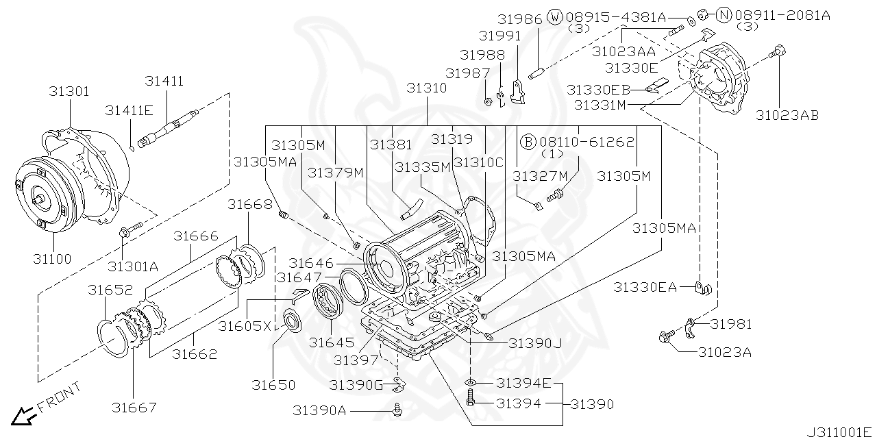 31377-41X00 - Nissan - Bolt - Nengun Performance