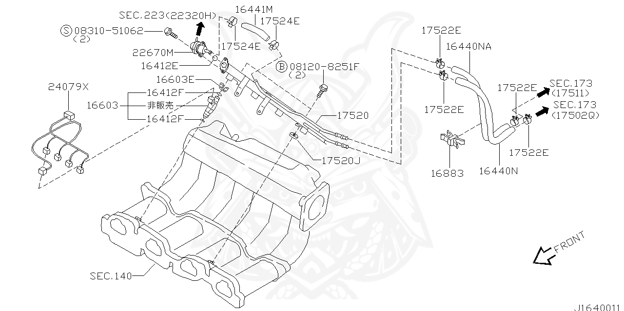16618-10V10 - Nissan - Seal, O Ring - Nengun Performance