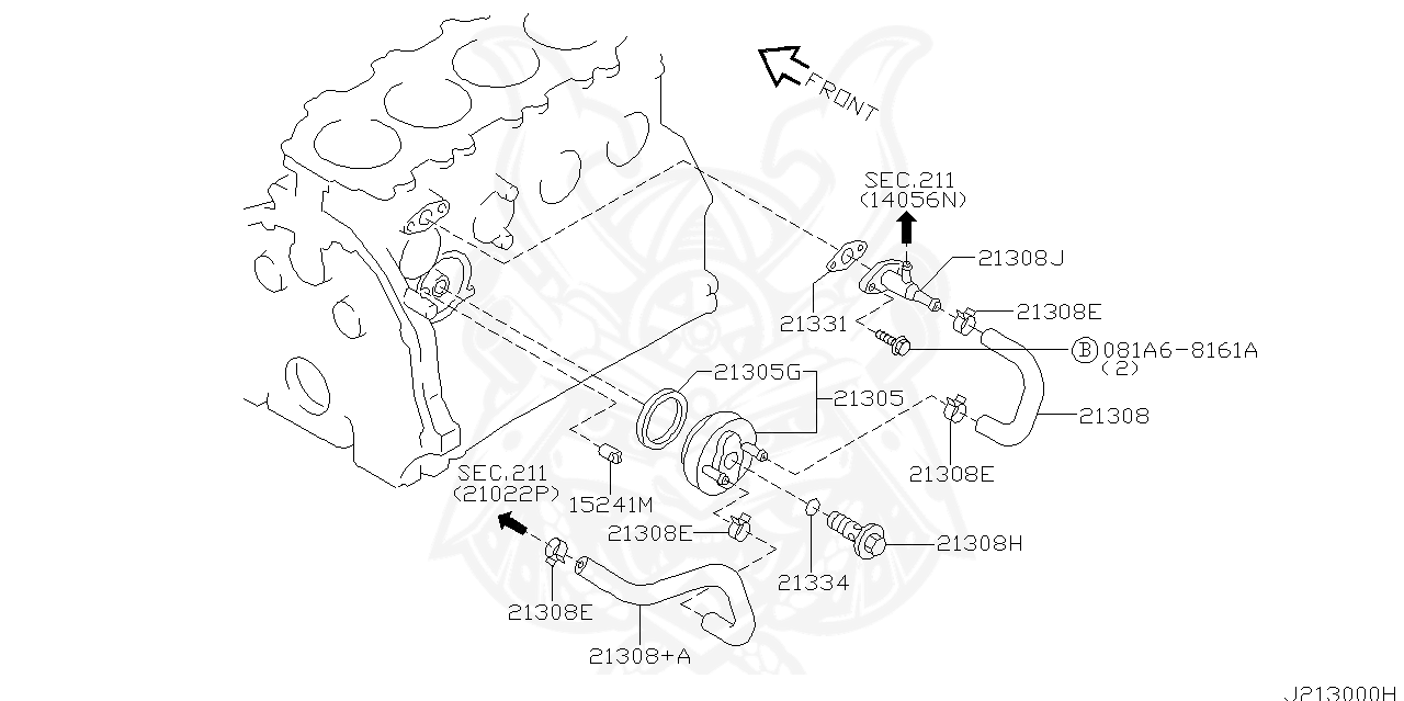 16439-17B00 - Nissan - Clip - Nengun Performance