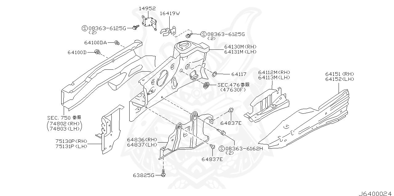 01658-01511 - Nissan - Plug, Mule- - Nengun Performance