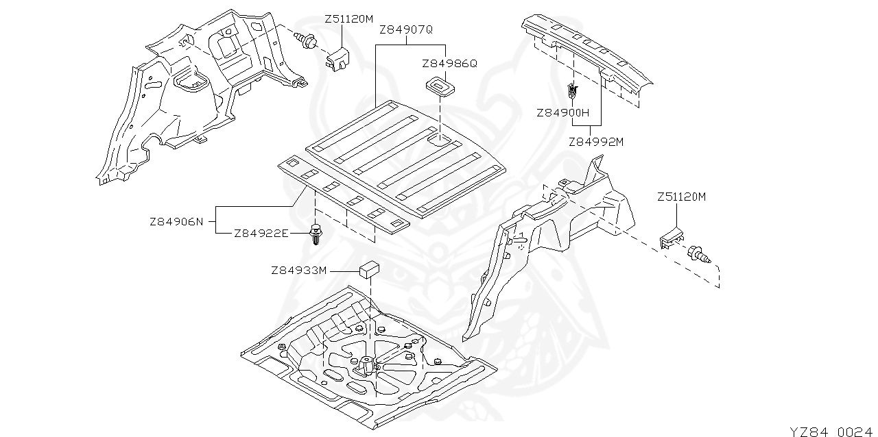 01554-00061 - Nissan - Clip - Nengun Performance