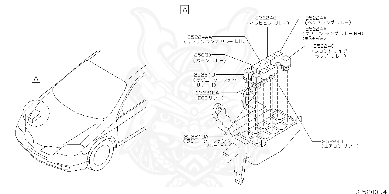25230-79964 - Nissan - Relay Fog Lamp - Nengun Performance