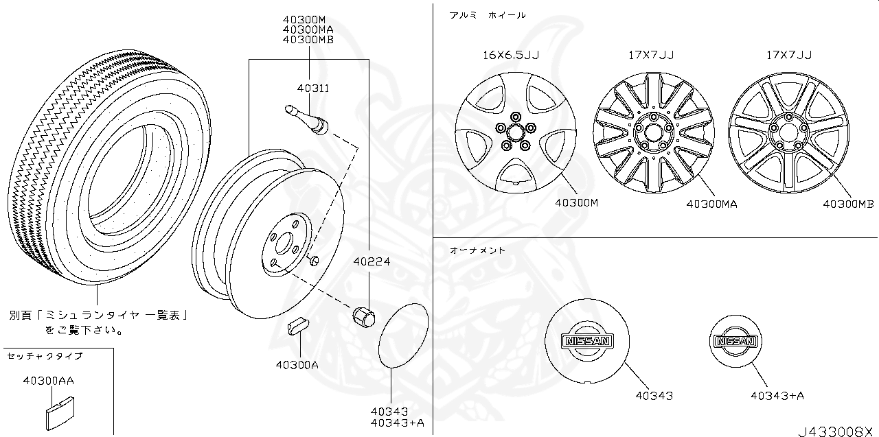 40224-21001 - Nissan - Nut, Road Wheel - Nengun Performance