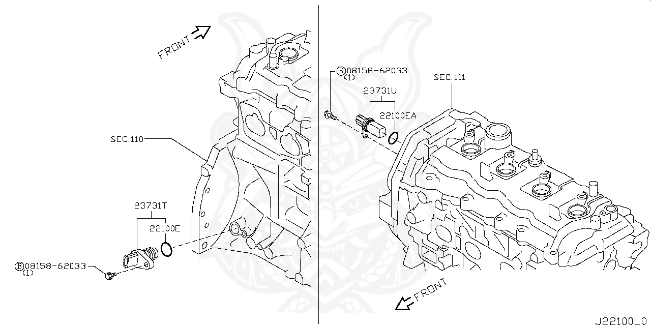 22131-4M505 - Nissan - Seal, O Ring - Nengun Performance