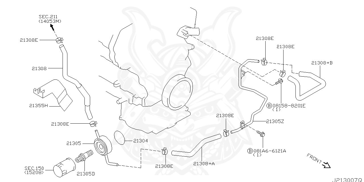 16439-17B00 - Nissan - Clip - Nengun Performance
