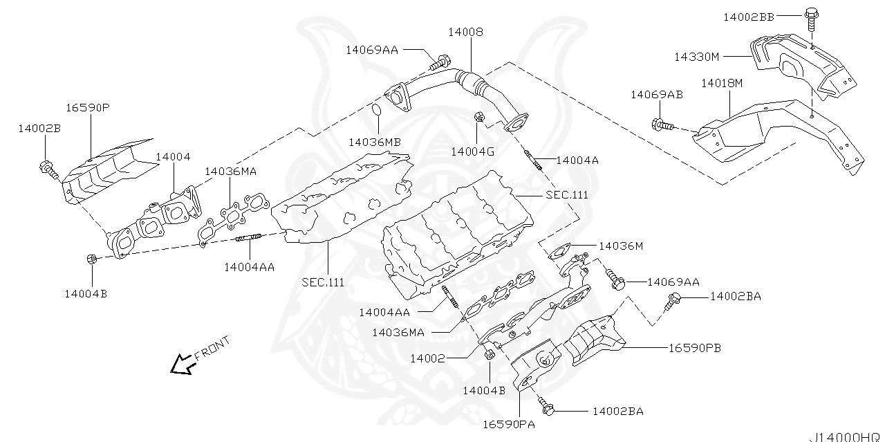 14069-7J500 - Nissan - Bolt - Nengun Performance