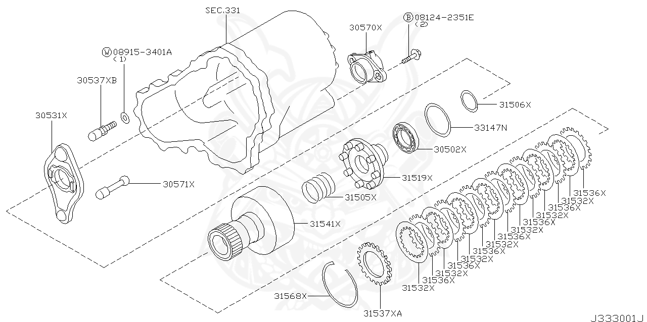 30537-0H601 - Nissan - Pin, Lever - Nengun Performance