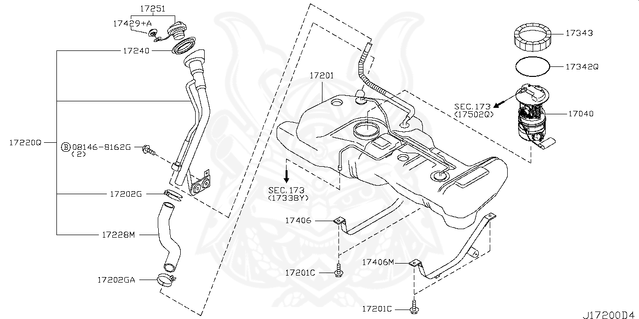 01555-00291 - Nissan - Clamp, Hose - Nengun Performance