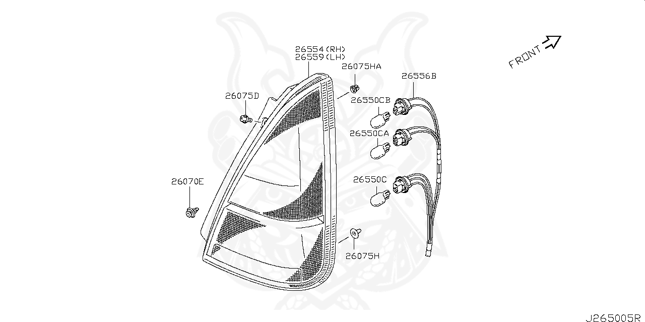 AY080-0Y008 - Nissan - Bulb - Nengun Performance
