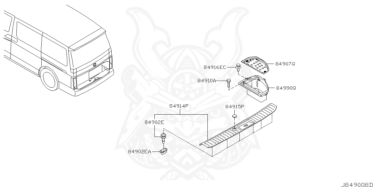 01553-02903 - Nissan - Clip - Nengun Performance