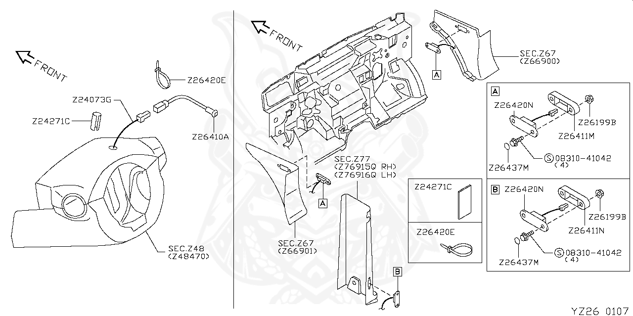 24271-N7100 - Nissan - Protector, Harness - Nengun Performance
