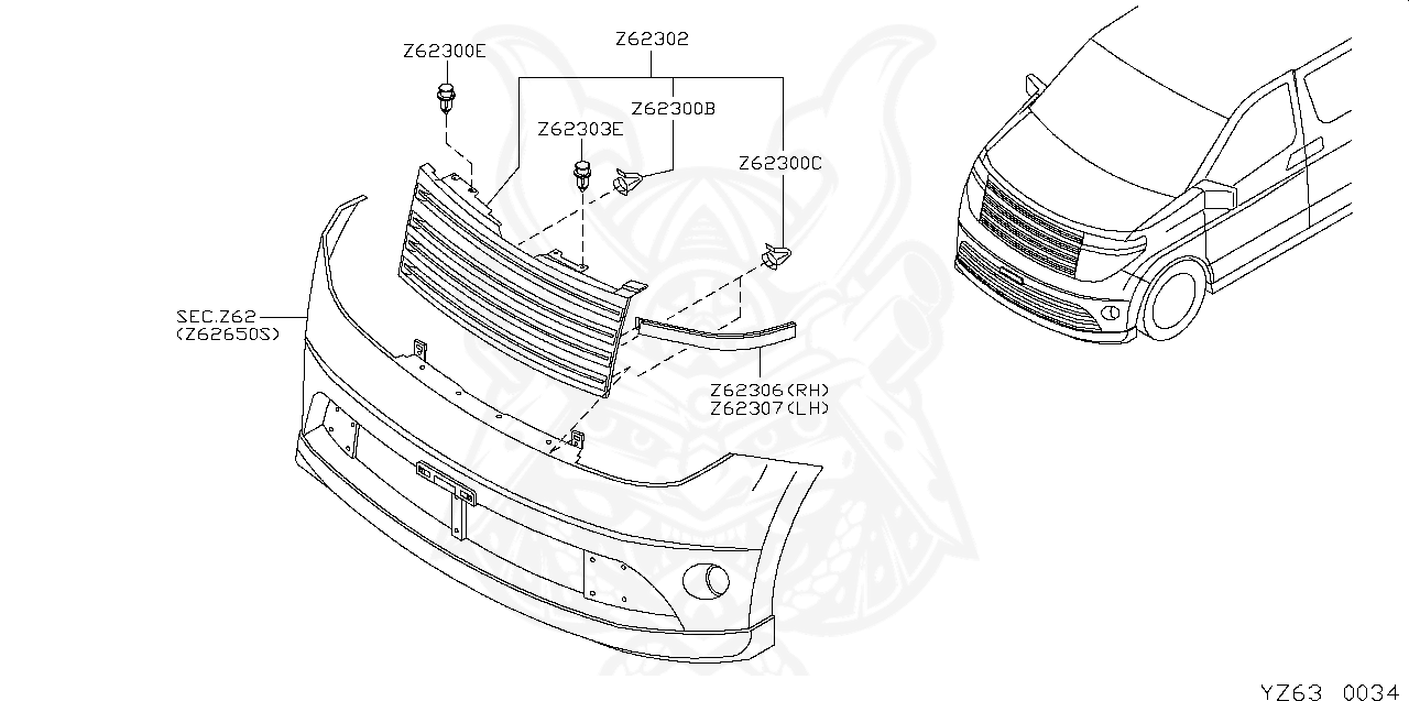 01553-05751 - Nissan - Clip - Nengun Performance
