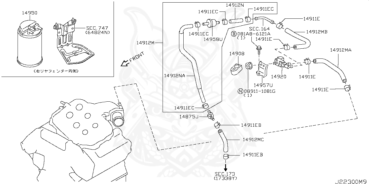 16439-56S00 - Nissan - Clamp, Hose - Nengun Performance