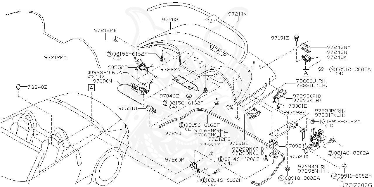 01553-10501 - Nissan - Clip - Nengun Performance