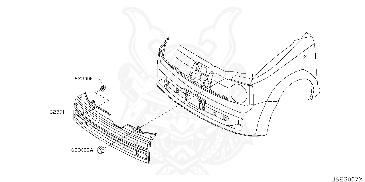 01553-10501 - Nissan - Clip - Nengun Performance