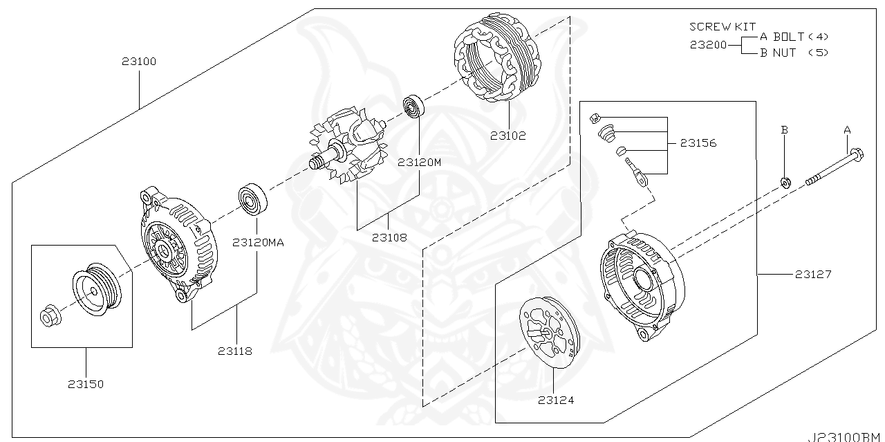 23120-0M005 - Nissan - Ball Bearing - Nengun Performance