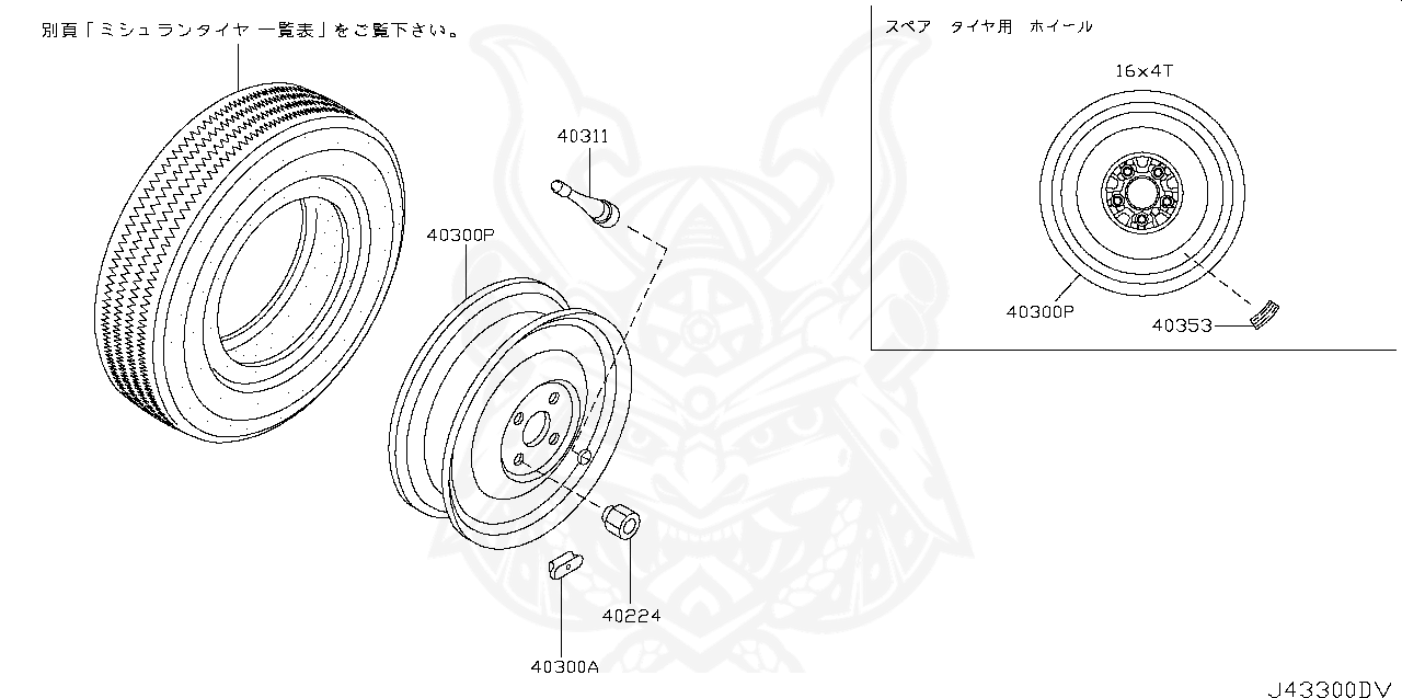 40224-21001 - Nissan - Nut, Road Wheel - Nengun Performance