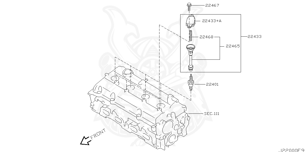 22401-5M016 - Nissan - Spark Plug - Nengun Performance