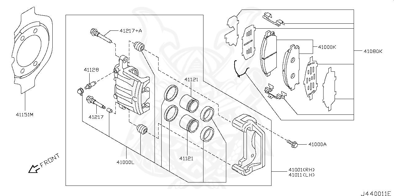 41005-AU00A - Nissan - Bolt - Nengun Performance