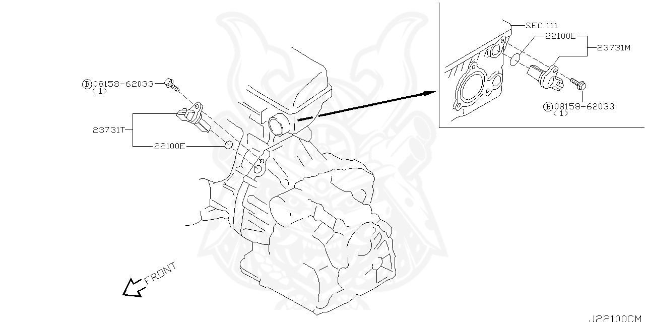 23731-4M506 - Nissan - Camshaft Position Sensor - Nengun Performance