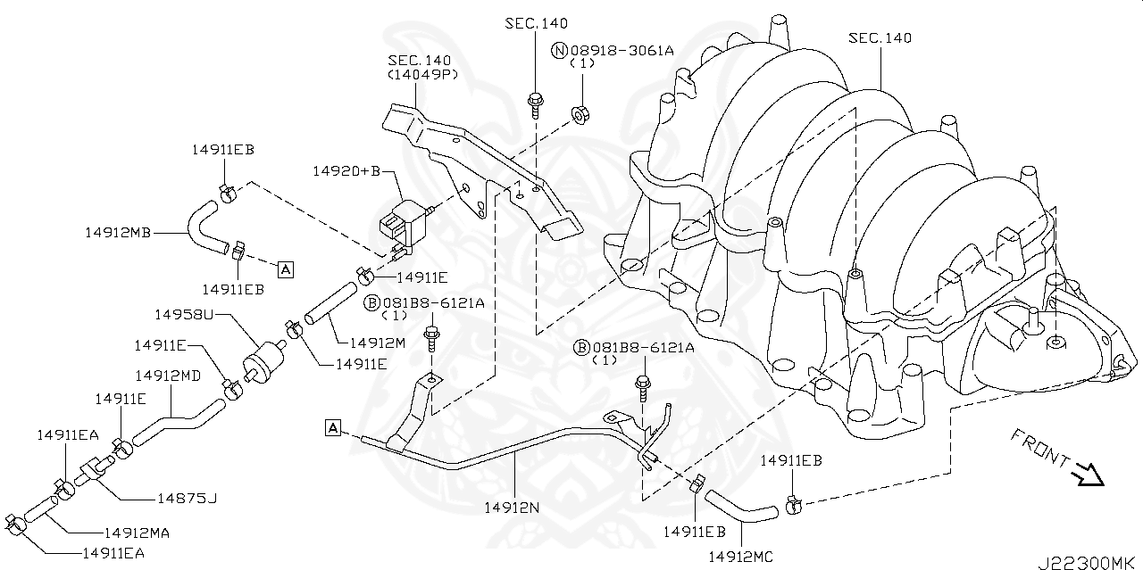 16439-56S0A - Nissan - Clamp - Nengun Performance