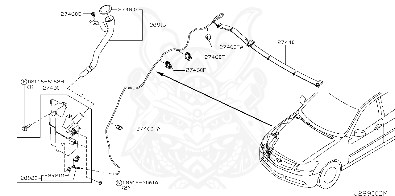 01553-10501 - Nissan - Clip - Nengun Performance